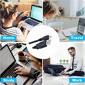 Dysead USB Power Cable Cord for Canon POWERSHOT G5X G7X G9X SX620 SX720 SX730 HS Lead