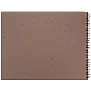 Canson XL Series Mix Paper Pad, Heavyweight, Fine Texture, Heavy Sizing for Wet and Dry Media, Side Wire Bound, 98 Pound, 14 x 17 in, 60 Sheets, 14"X17", 0