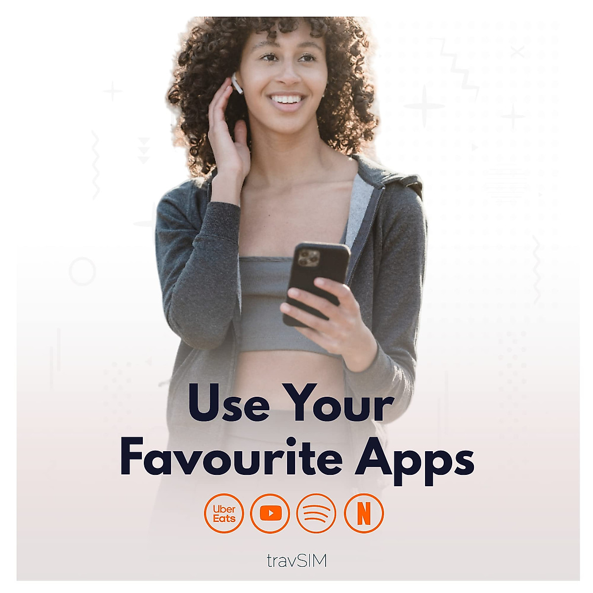 travSIM Mexico SIM Card | T-Mobile Network | 5GB Mobile Data | Free Roaming USA & Canada | Mexico SIM Card Prepaid has Unlimited National Calls & Texts | SIM Card Mexico 7 Days