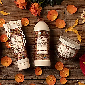 Tesori d’Oriente Bubble Bath for Women, Foaming Bath, Bath Bubbles for Women Relaxing, Luxurious Body Wash for Women & Skin Care- 500 Ml-16.91 us Fl Oz- [Italian Import ]-(Byzantium)