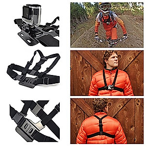 AKASO Outdoor Sports Action Camera Accessories Kit 7 in 1 for AKASO EK7000/ EK7000 Pro/ Brave 4/ Brave 7 LE/ Brave 7/ Brave 8/ V50X/ V50 Pro/ V50 Elite/Go Pro Hero 9