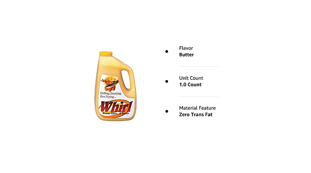 Whirl Butter Flavored Oil - Perfect for Cooking