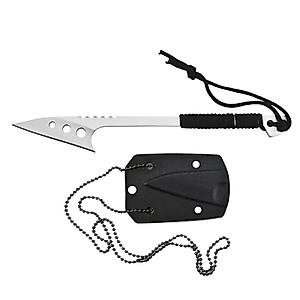 WILD TACTICAL Knife For Outdoor Camping Fishing, Survival Fixed Blade -Sheath