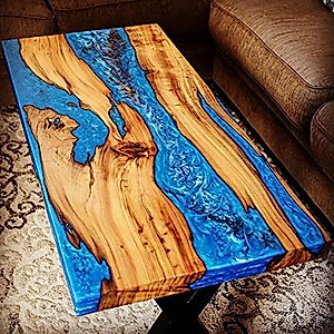 Epoxy Table, Live Edge Wooden Table, Epoxy Resin River Table, Natural Wood, Dining table, Natural Epoxy Table, Resin Table