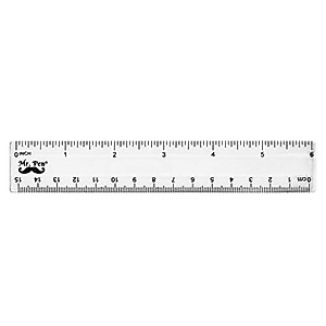 Mr. Pen- Ruler, 24 Pc Rulers (12",6"), Ruler 12 inch, Clear Ruler, 6 inch Ruler, Plastic Ruler, Drafting Tools, Rulers for Kids, Measuring Tools, Ruler Set, Ruler inches and Centimeters, Transparent