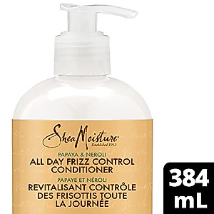 SheaMoisture Frizz Control Conditioner for Dry Hair, Papaya and Neroli, Sulfate Free Conditioner , 13.0 fl Ounce