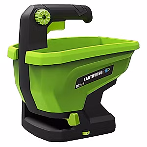 Earthwise SP001 20-Volt Cordless Electric Handheld Fertilizer Seed Garden Spreader (Tool Only)
