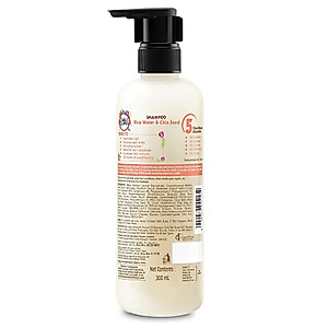 Buds & Berries Rice water & Chia Seeds Nourishment Shampoo for Strong & Healthy Hair, NO Sulphate, NO Paraben, 300 ml