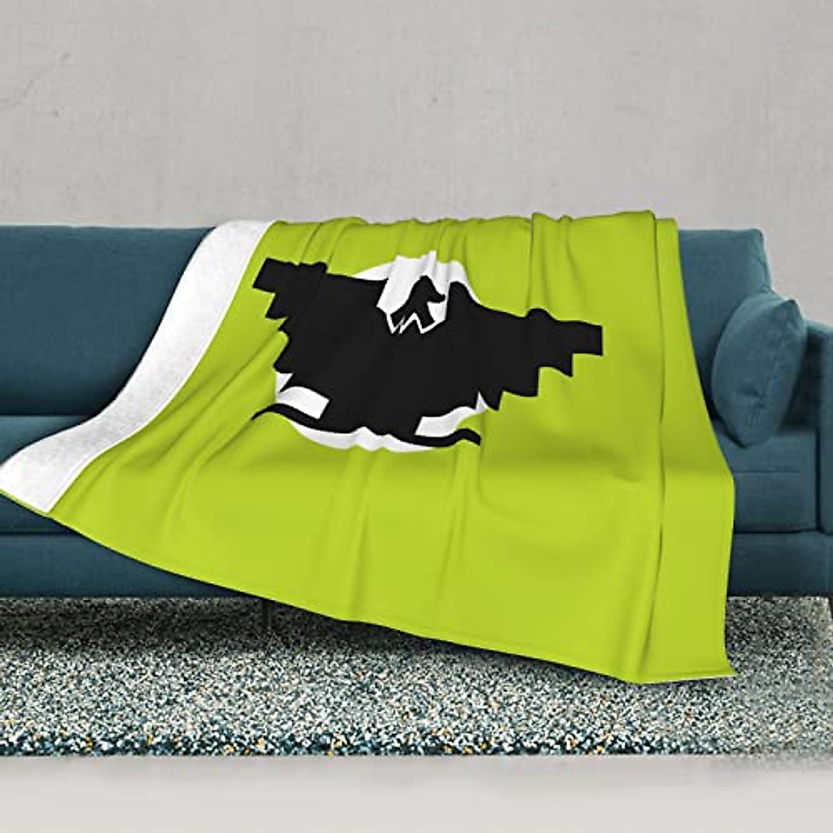 NUTTAG Aztlan Huelga Bird Throw Blanket Warm 80x60 Inches Flannel Throw Blanket for Bed Couch Living Room All Seasons Wool Blanket