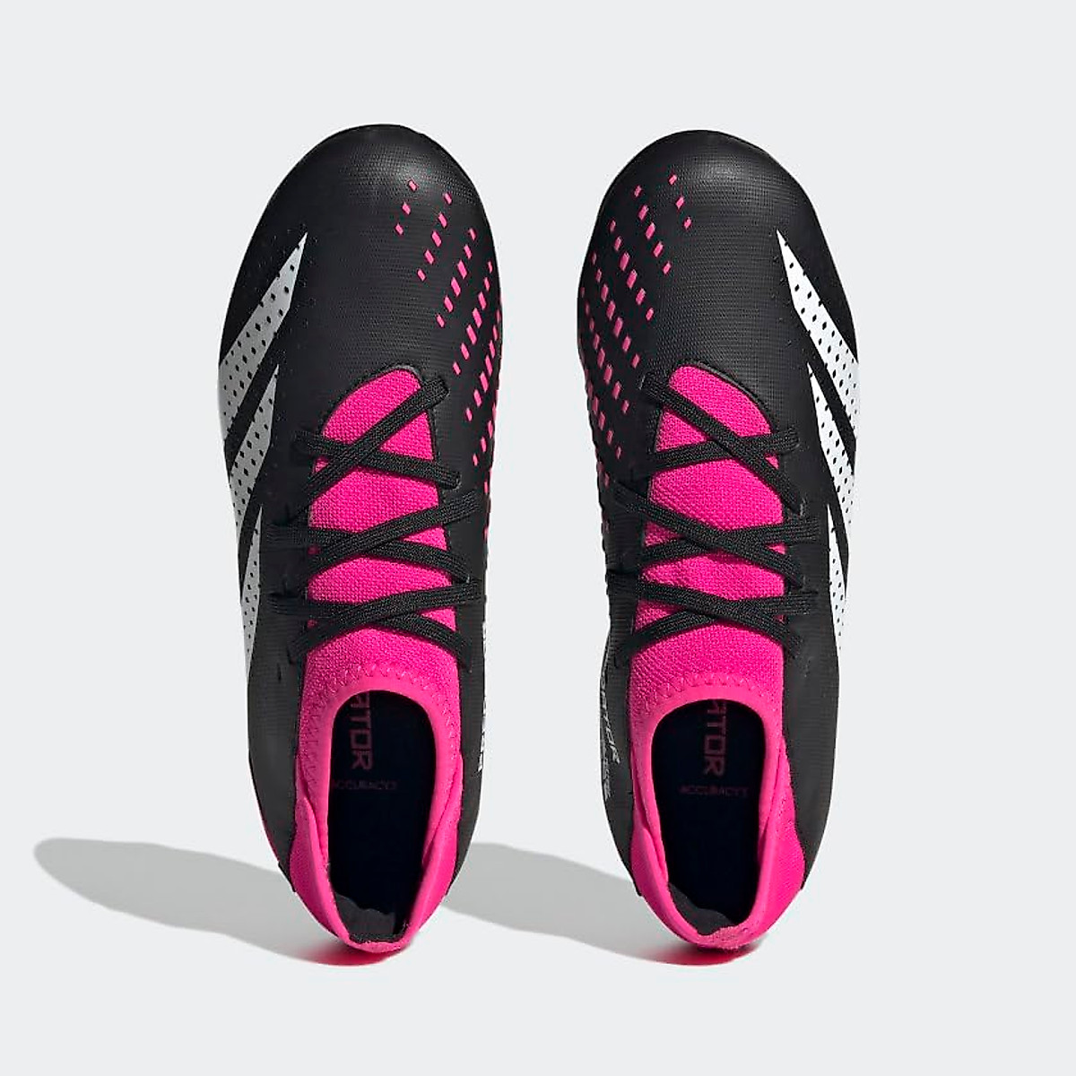 adidas Accuracy.3 Firm Ground Black/White/Team Shock Pink 6