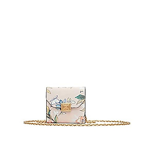 ALDO Women's Ottilie Wallet On A Chain, White Multi