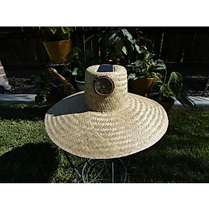 Plain Gardener Solar Hat - Sun Hat with Fan, One Size