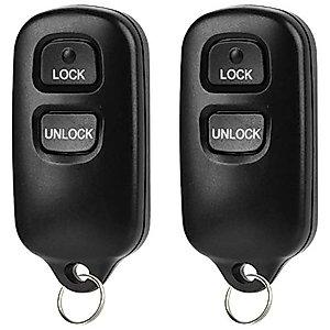 For 99-08 Toyota Keyless Entry Remote Key Fob 2btn GQ43VT14T 89742-06010 - 2 PACK