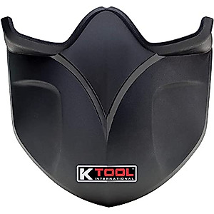 K Tool International 70046 Auto Darkening Welding Goggle Kit for Garages, Repair Shops, and DIY, Lightweight, 5-13 Adjustable Shades, Fire Retardant Hood, Bump Cap, Shield and Carrying Bag, Black/Red