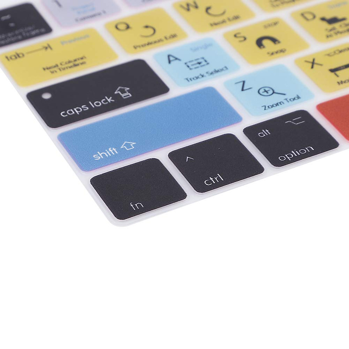 Keyboard Cover 13/15inch Waterproof Dustproof Protective Keyboard Silicone Skin Touch Bar Protector Film For Macbook