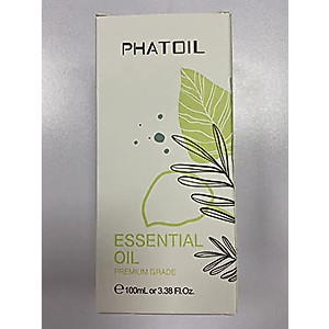 Oregano 3.38fl.oz Essential Oil, PHATOIL Pure Aromatherapy Oils for Diffuser, Humidifier, Relax, for Skin Care, Massage, Hair Growth, Soap, Candle, Bath Bombs Making(100ml)