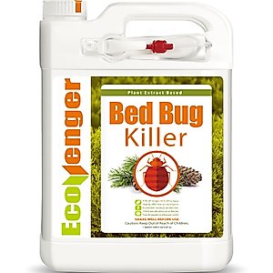 EcoVenger by EcoRaider Bed Bug Killer with Remote Sprayer 1Gal - Kills 100% All Stages on Contact- Kills Resistant Bugs- Kills Eggs- 14 Day Residual Protection- Non-Toxic- Child & Pet Friendly