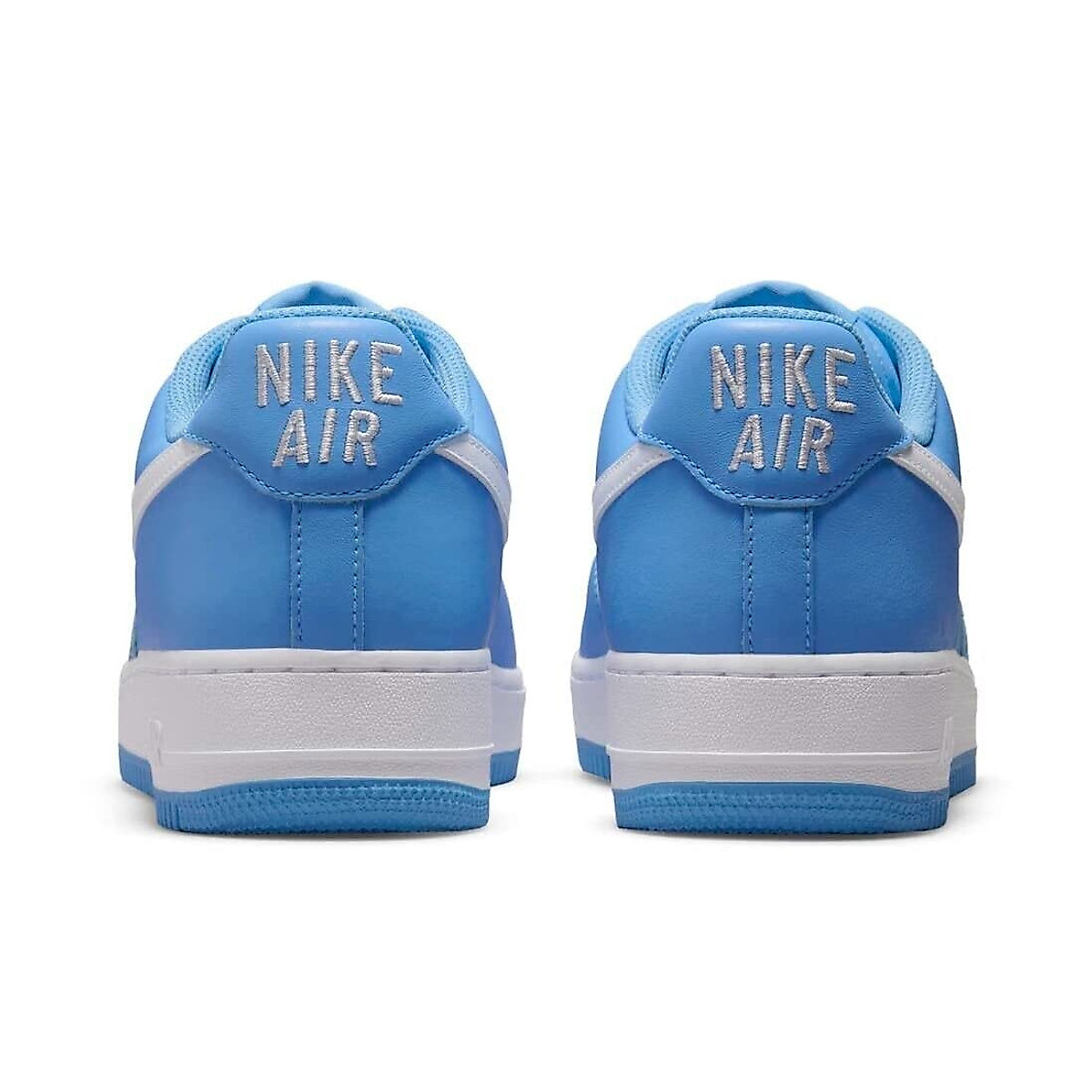 Nike mens Air Force 1 Low Retro, University Blue/White/Metallic, 10