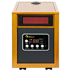 Dr. Infrared Heater Portable Space Heater with Humidifier, 1500-Watt