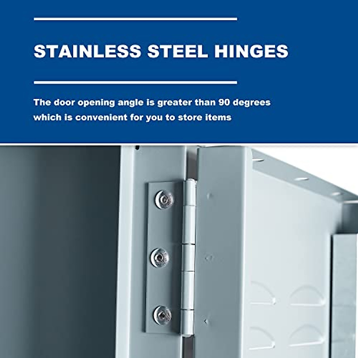 Fesbos Metal Lockers for Employees Steel Storage Locker with 2 Doors for Office School Gym Metal Storage Cabinets for Home, Office, Gym, School