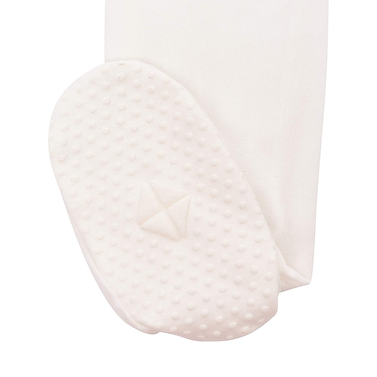 KYTE BABY Unisex Zipper Closure Footies, Rayon Made From Bamboo (6-12 Months, Cloud)