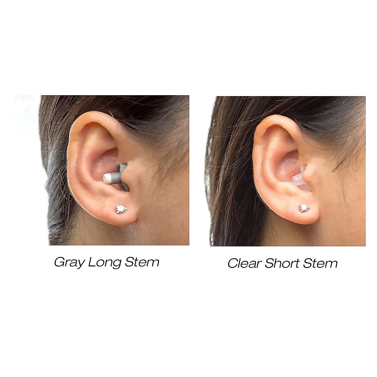 Rave High Fidelity Ear Plugs: HiFi Hearing Protection for Music, Concert; Noise Reducing Earplugs Help Stop Tinnitus; Ear Buds Filter Noise for Ear Protection (Black Case) (2 Pairs - 19/25 Decibel)