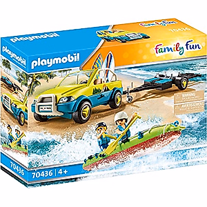 Playmobil Beach Car with Canoe