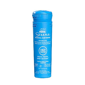 Frog Serene Mineral Replacement Cartridge for Hot Tubs for use only with Frog Serene in-Line and Floating Sanitizing Systems for Spas up to 600 gallons, Quick and Easy Hot Tub Sanitizer
