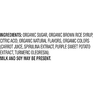 Charms Organic Pops (265 Count) – USDA Organic Fruit Candy Lollipops Made with All Natural Flavors and Ingredients – Dye-Free, Gluten- Free, Non-GMO, 3 lb Resealable Bag