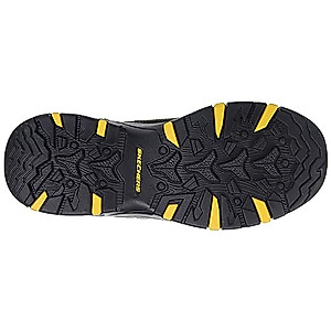 Skechers USA Men's Men's Waterproof Boot Hiking, Grey, 7.5