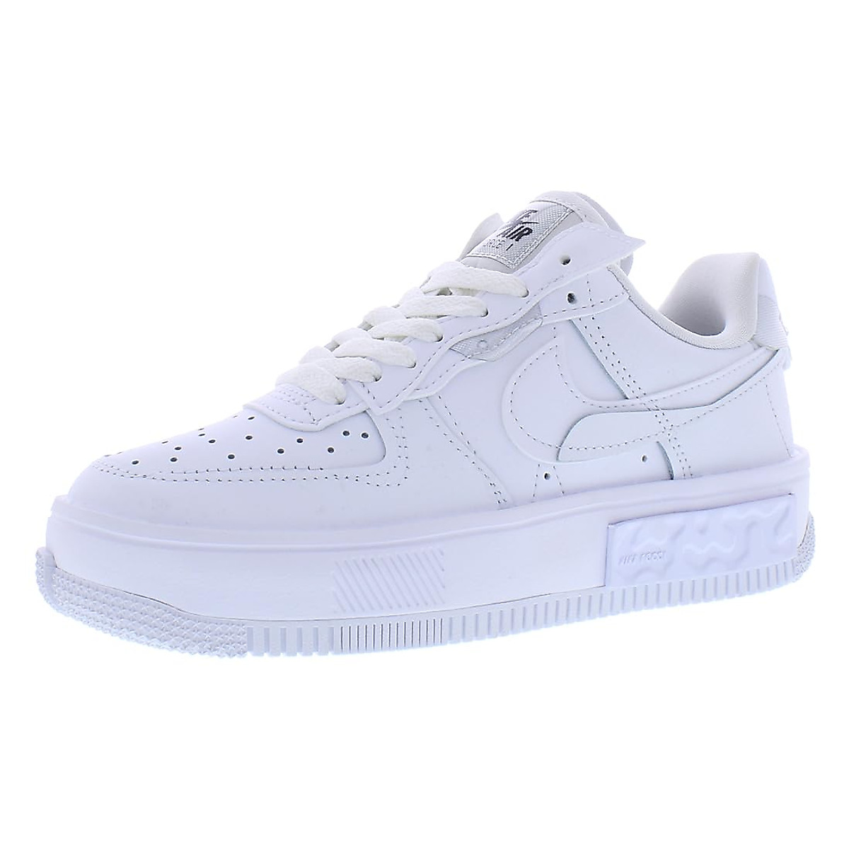 Nike Womens WMNS Air Force 1 Fontanka DQ5021 100 - Size 7W, White/White