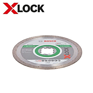 Bosch Professional 2608615138 Standard Diamond Cutting Disc for Ceramic X-Lock, Diameter 125 mm, Bore Diameter 22.23 mm