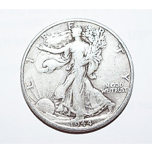 1944 No Mint Mark Walking Liberty Half Half Dollar wlh Seller Good
