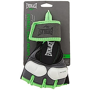 Everlast Prime Evergel Boxing Hand Wraps, Black, Medium