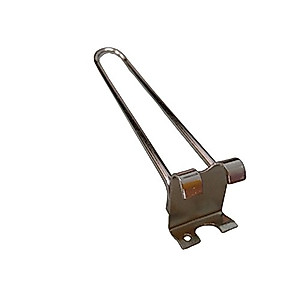 FixtureDisplays® 6" Gridwall Wire Hook Double Euro Safety Hook Zinc Plated Pack of 10 Hooks 11583