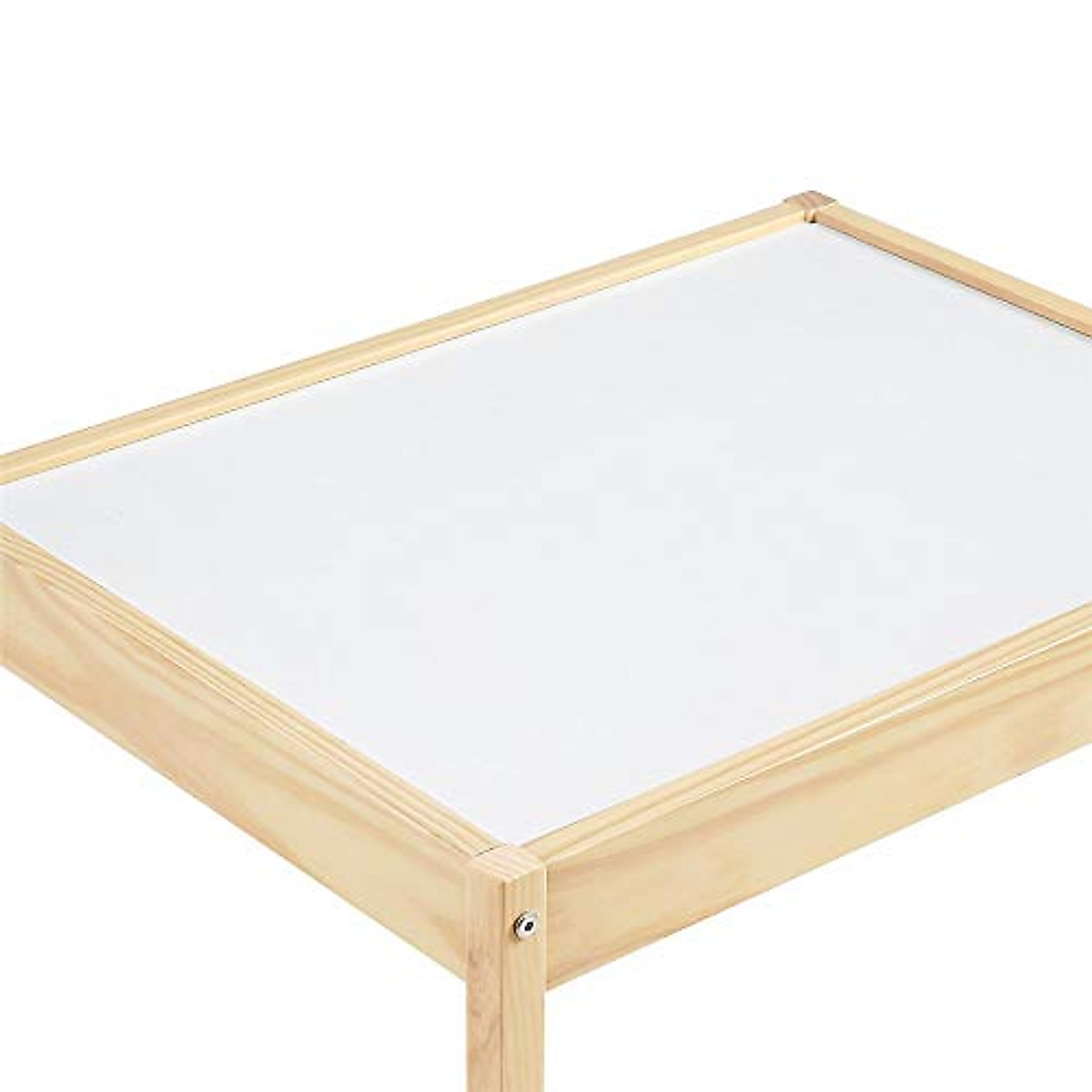 Baby Relax Hunter 3-Piece Kiddy Table & Chair, Natural/White Table Set