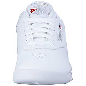 Reebok women's Princess Fashion Sneaker, White, 8.5 US