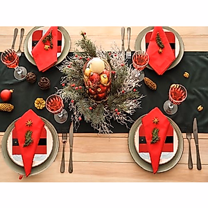 QXBXYHM 25 Count Christmas Paper Plates Christmas Disposable Plates Christmas Party Tableware Christmas Santa Belt Dinner Plates for Christmas Holiday Dining Party (Christmas santa belt)