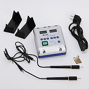 Dental Lab Electric Wax Carving Knife with Machine Double Pen and 6 Wax Tip