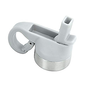 ICONIQ Stainless Steel Vacuum Insulated Water Bottle with Pop Up Straw Cap | 25 Ounce | Gloss Blue