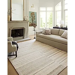Loloi Chris Loves Julia x Loloi Chris Collection CHR-02 Natural/Sage 2'-6" x 7'-6" Runner Rug
