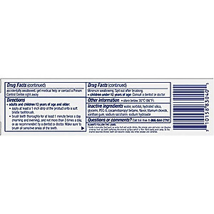 Sensodyne Pronamel Toothpaste, Gentle Whitening, Alpine Breeze Travel Size 0.8 Ounce (Pack Of 3)