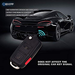ECCPP 1X 3 Button Antitheft Keyless Entry Systems 315MHz Uncut Keyless Entry Remote Key Fob Replacement for Mercury for Lincoln for Ford for Mazda Series CWTWB1U212