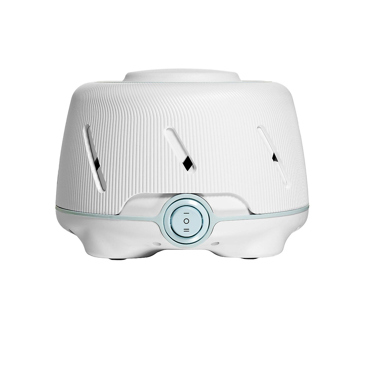 Yogasleep Dohm (White/Blue) | The Original White Noise Machine | Soothing Natural Sound from a Real Fan | Noise Cancelling | Sleep Therapy, Office Privacy, Travel | For Adults & Baby | 101 Night Trial