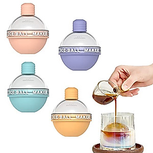 BAFAFA Light Bulb Ice Cube Tray, Reusable Ice Cube Mold, Portable Ice Trays for Water Cocktail Coffee mould