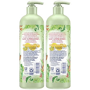 Suave Kids Shampoo and Conditioner Set - Kids Curly Hair Products Infused with Sweet Almond & Honey, Moisturizing Shampoo and Detangling Kids Conditioner, 16.5 Oz Ea (2 Piece Set)