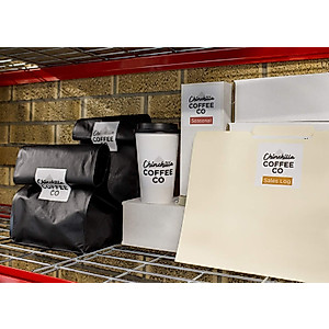 ChromaLabel 2.75 x 2.75 Inch Printable Labels, Compatible with Laser and Inkjet Printers, 12 Labels per Sheet, 50 Sheets, 600 Pack