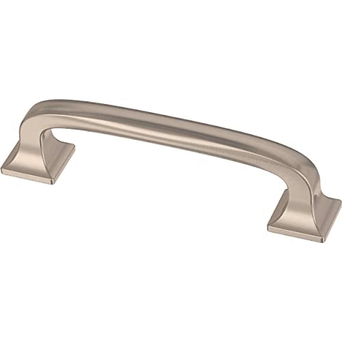 Franklin Brass Lombard (10-Pack) Cabinet Handles 3' Hole Center Satin Nickel Kitchen Drawer Pulls Dresser, Furniture Hardware P29521K-SN-B