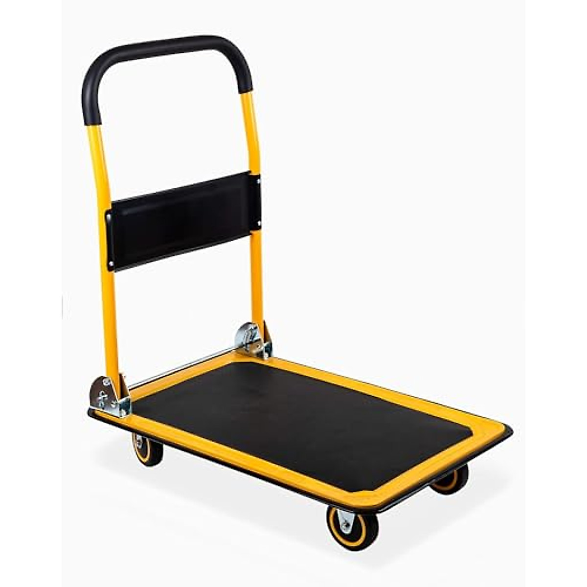 MaxWorks 50911 Foldable Platform Truck Push Dolly-330 lb. Weight Capacity-with Swivel Wheels