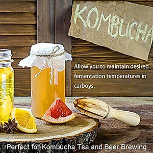 MARVIA Warming Mats for Plants,Heat Mat with Digital Temperature Controller,6 Temperatures 6 Timers,Seeding Heat Mat with LED and Probe, for Plants Seeds Gardening Greenhouse,Waterproof MET 20x10in